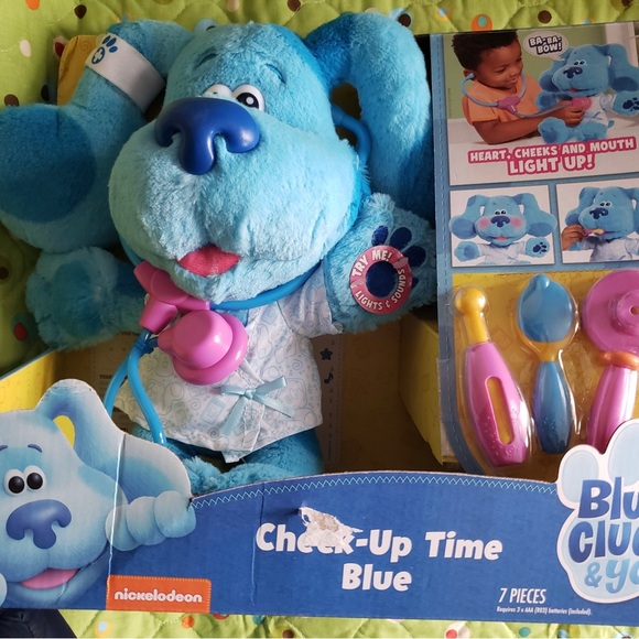 Toys | Checkup Time Blue Blues Clues And You Nick Jr | Poshmark
